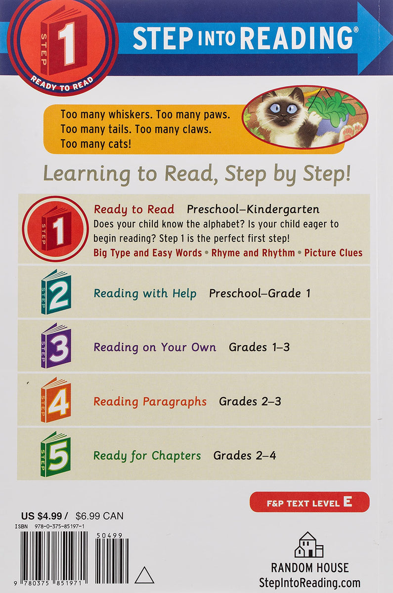 Too Many Cats (Step Into Reading - Level 1 – Book nook KZ